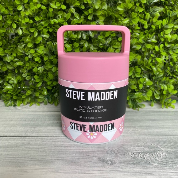 Steve Madden | Kitchen | Steve Madden Pink And White Insulated Food ...